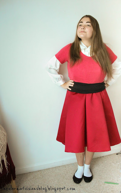 the Vibrant Visions blog: DIY Veruca Salt Costume Idea