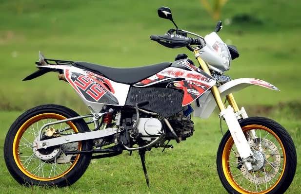 Cara dan Gambar Modifikasi Shogun 110 Jadi Trail Dan Racing Look ...