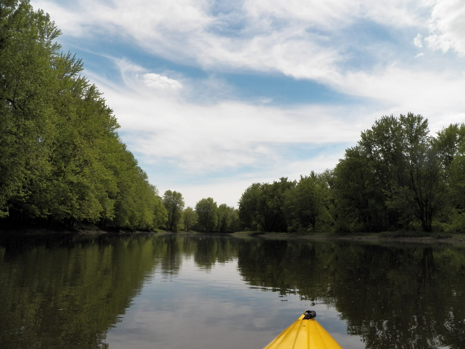 Quiet Kayaking in New York State: Red Lake and Indian River May 2013