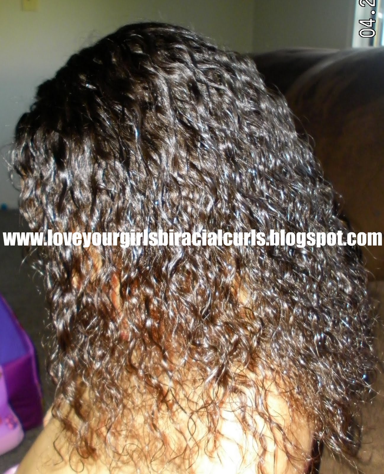 Love Your Girls Biracial Curls: Today's Curlee Style: Simple Play Hair ...