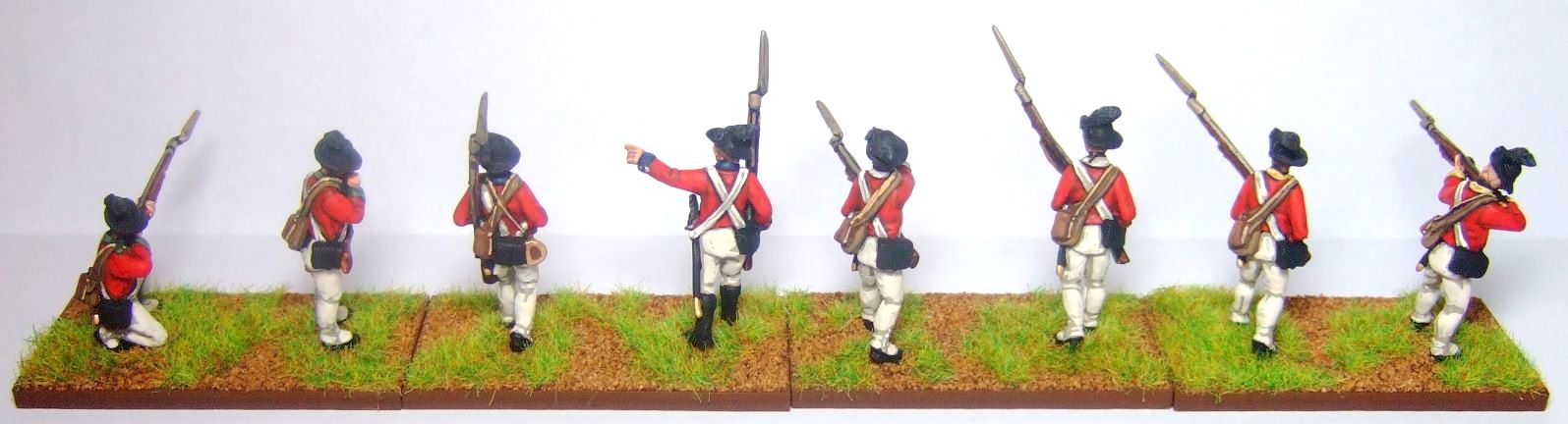 MacPhee's Miniature Men: 28mm Fife and Drum AWI British Light Infantry