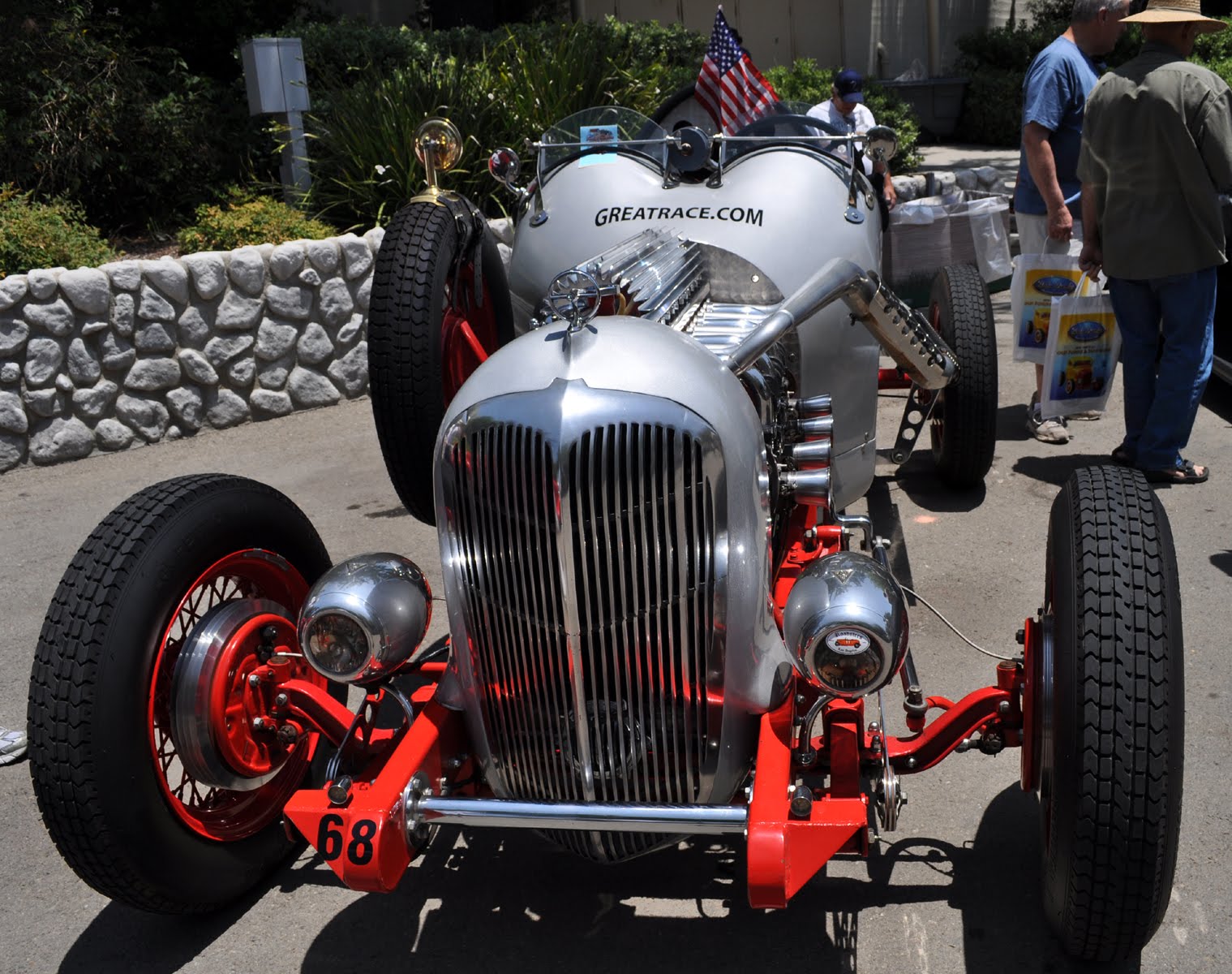 Just A Car Guy: The Beerster Buick Straight 8 was at the LA Roadster Show