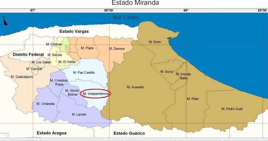 Apertura Venezuela: Primarias 12F, Estado Miranda, Municipio Independencia