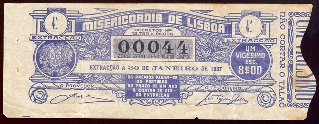 História e Memória: A Lotaria em Portugal