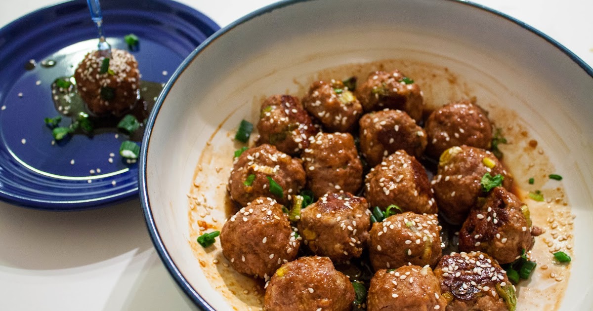 Sgt. Pepper's Kitchen: Yummy Asian Meatballs