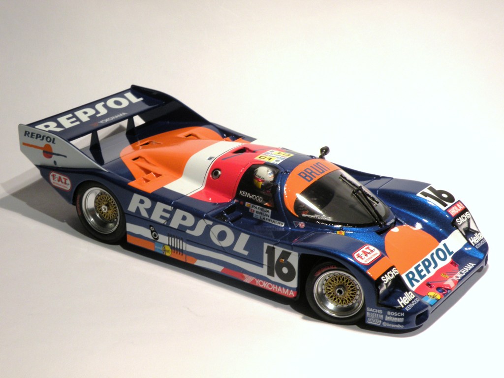 Farolillo Rojo: Porsche 962C Repsol Brun Motorsport - Le Mans 1990