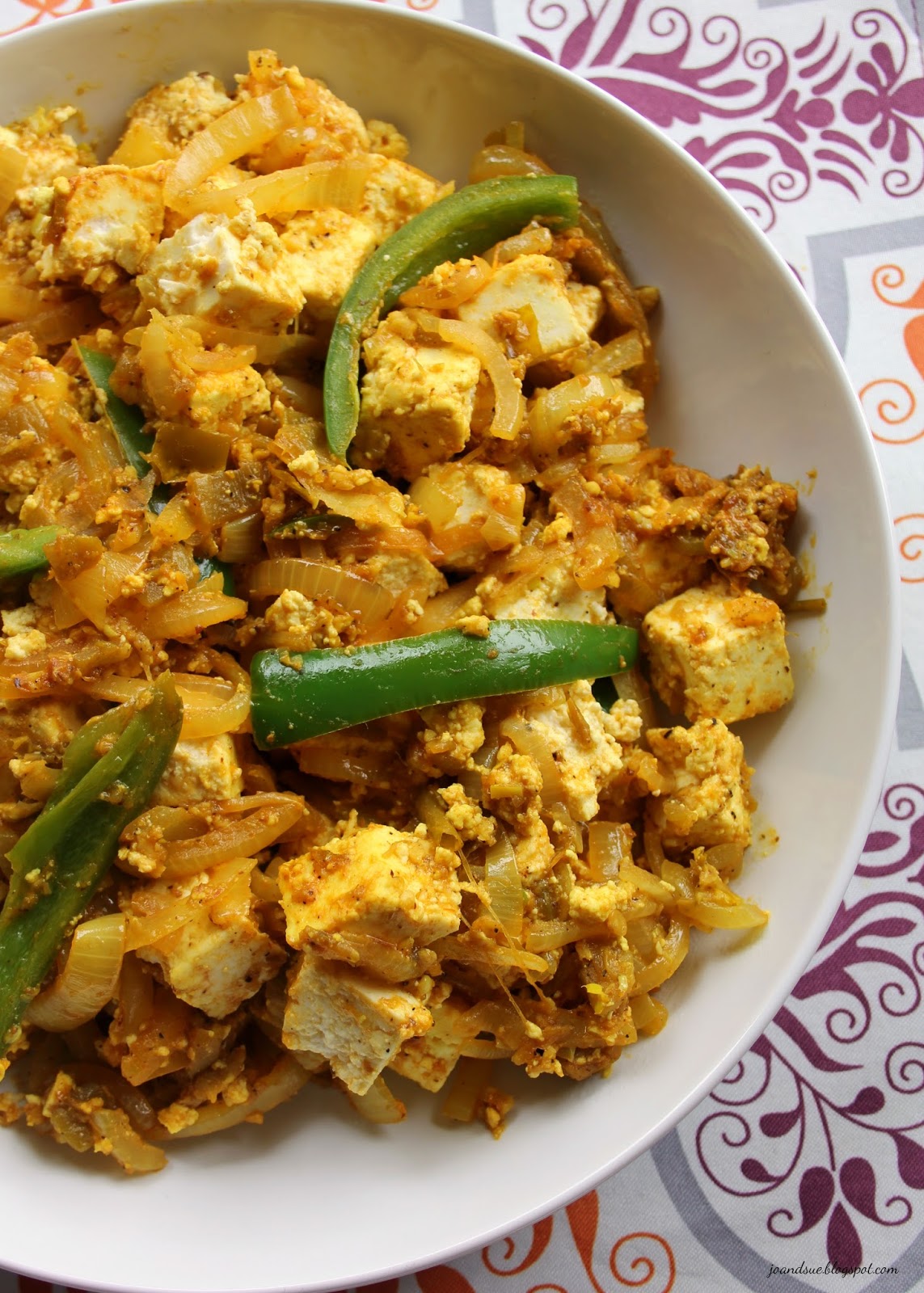 Jo and Sue: Paneer Pepper Masala