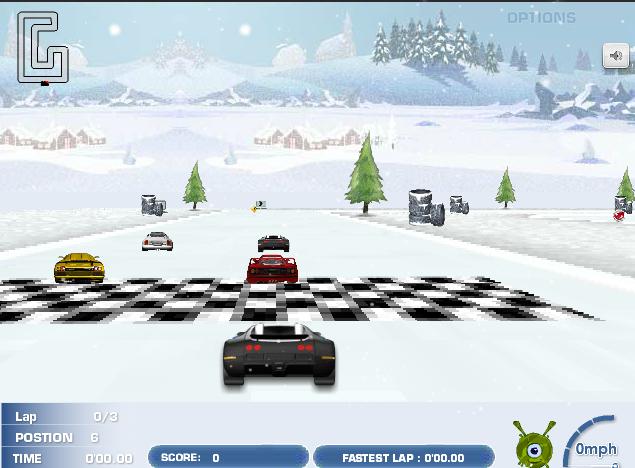 Game Car Snow Race