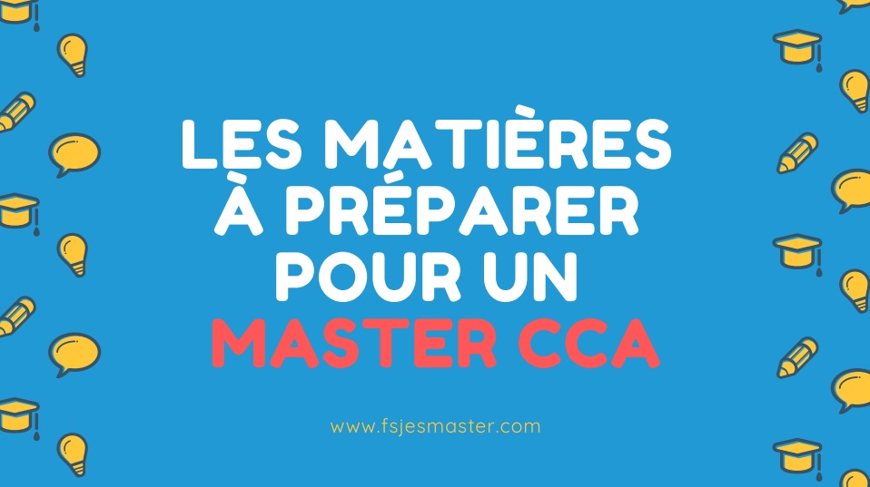Tout savoir sur le Master Comptabilité Contrôle et Audit (CCA) - Fsjes ...