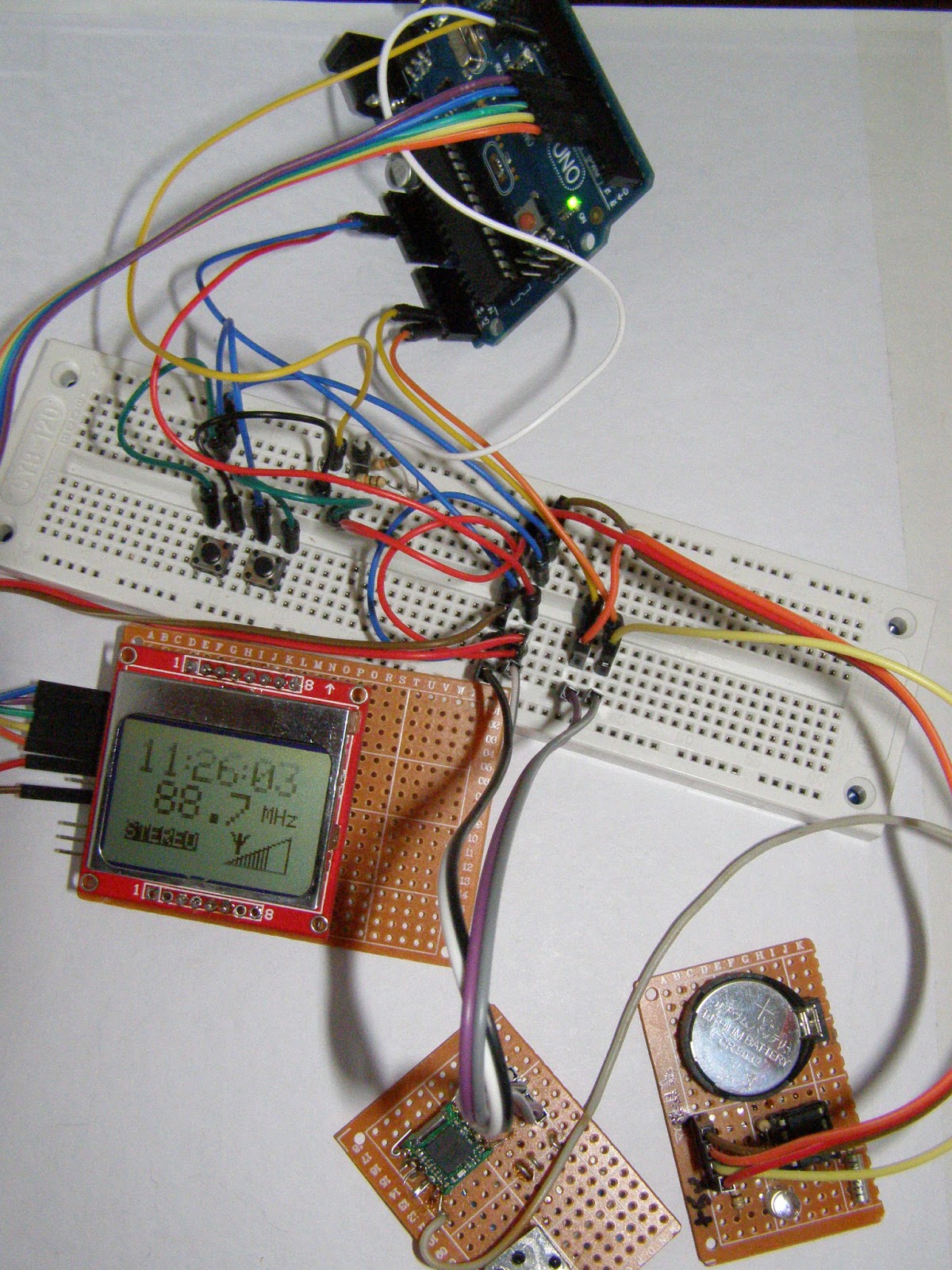 Arduino tehNiq: FM radio with TEA5767 and Arduino