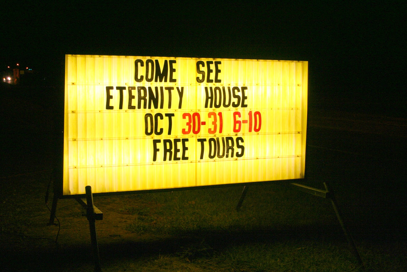 The Carpetbagger: Christian Haunted House