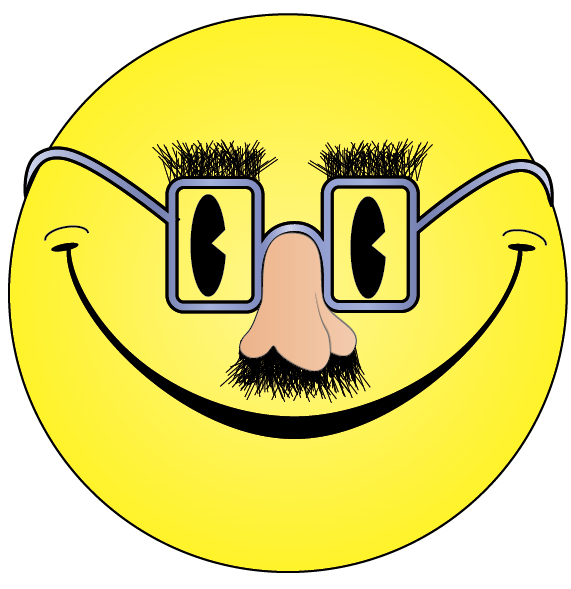 7 Cool Smileys with Mustache | Smiley Symbol