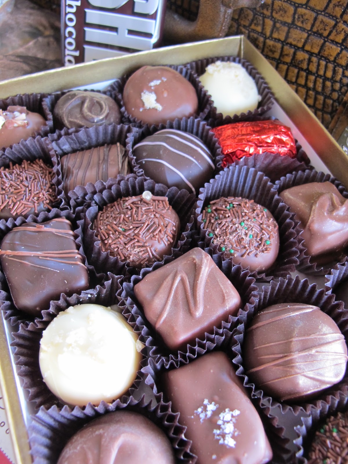 Chocolate Chocolate Tablescape - Food for Thought - Purple Chocolat Home