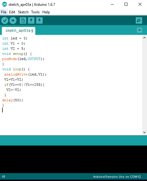 Cara Membuat Running LED: RUNNING LED DENGAN PROGRAM ARDUINO