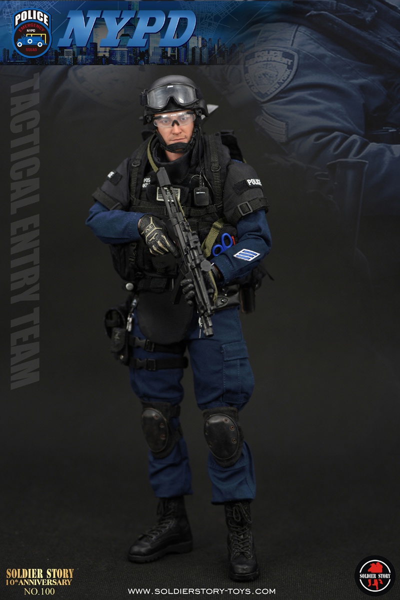 toyhaven: Soldier Story 1/6th scale NYPD ESU “TACTICAL ENTRY TEAM” 12 ...