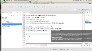 29 JAVA Swing GUI JLabel | كورسات بالعربي
