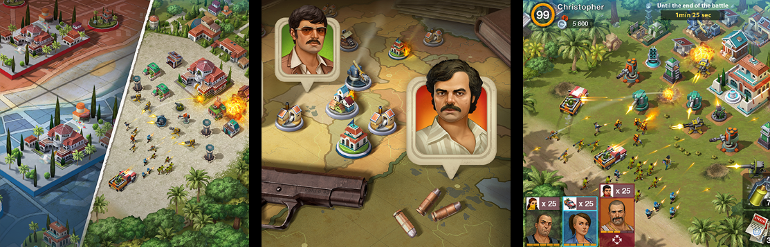 NARCOS: CARTEL WAR. El nuevo juego sobre Pablo Escobar. ~ Vale La Pena