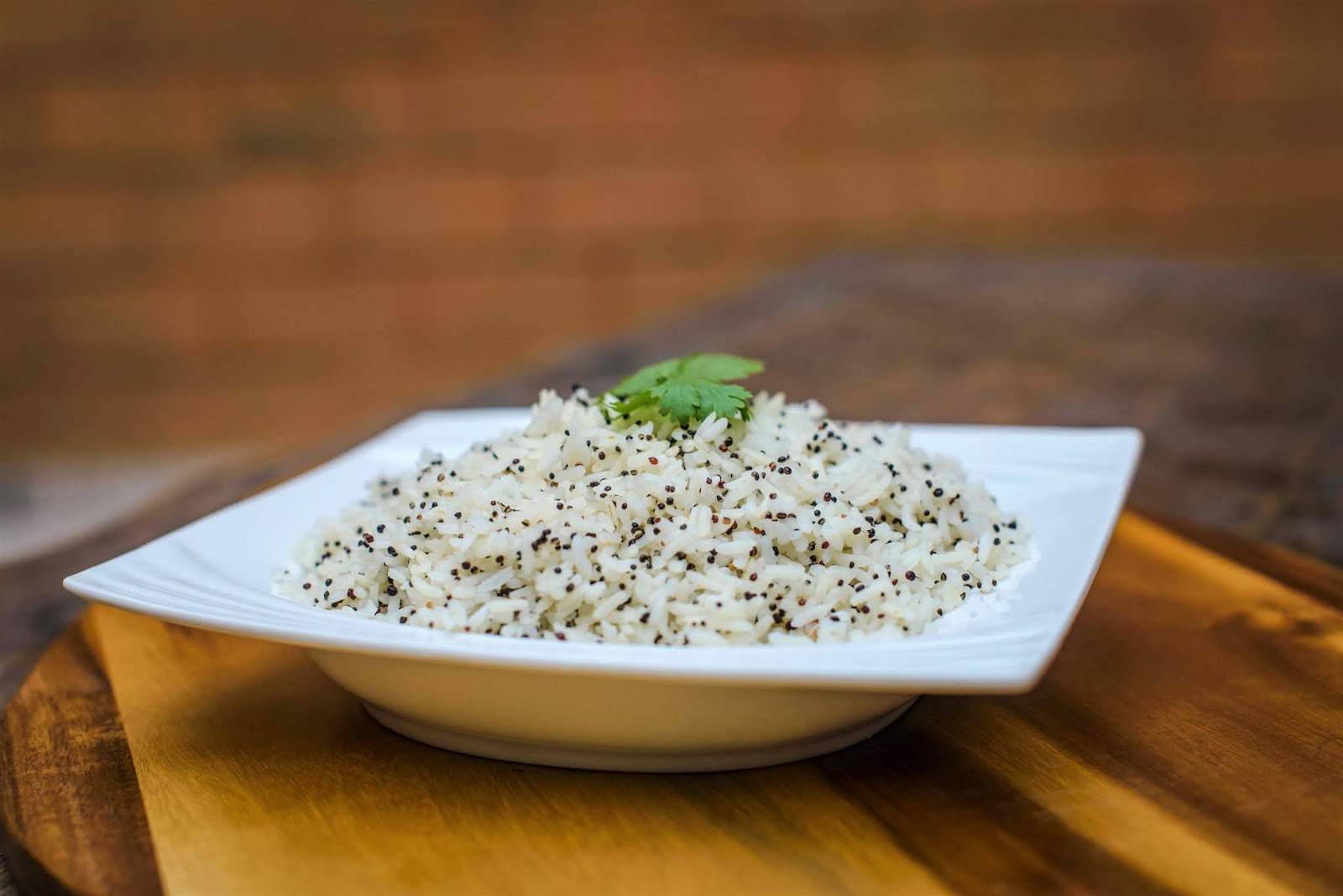 Culantro pero no tanto: Arroz con quinua negra