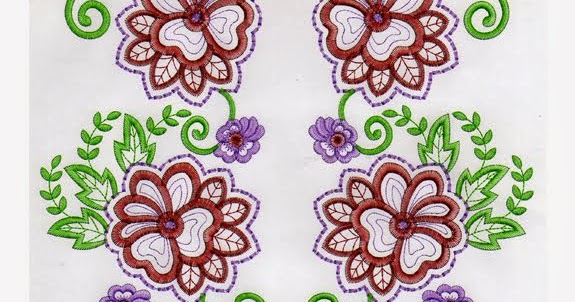 Purnama Bordir Collection: Contoh Desain Motif Bordir