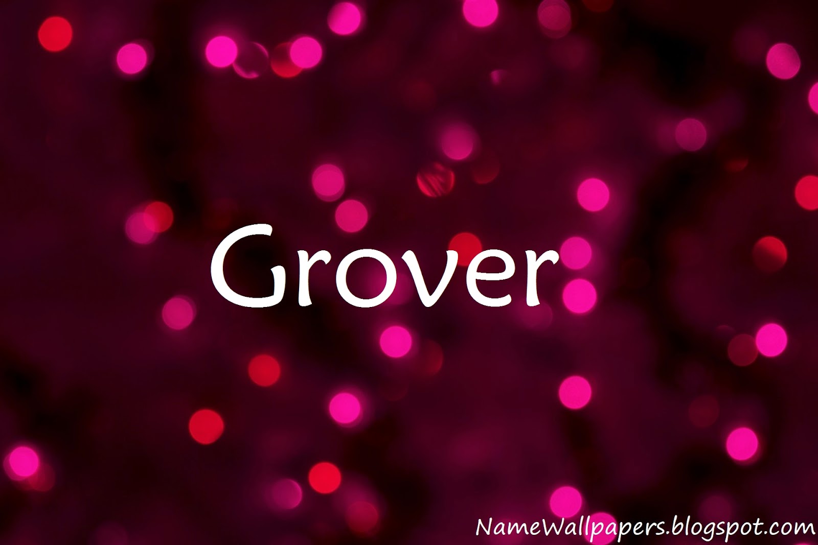 Grover Name Wallpapers Grover ~ Name Wallpaper Urdu Name Meaning Name ...