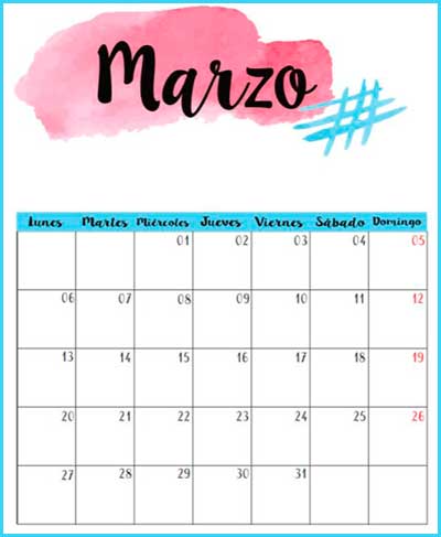 Mi Sala Amarilla: Efemérides Marzo 2017