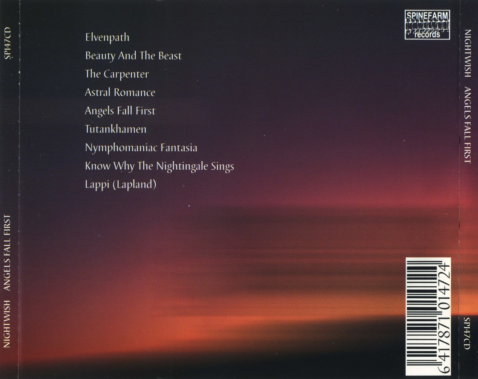 1997 Angels Fall First - Nightwish - Rockronología