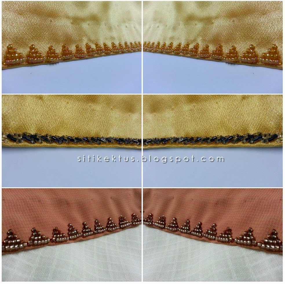 Belajar Jahit Manik di Kolej Komuniti | Siti Kektus