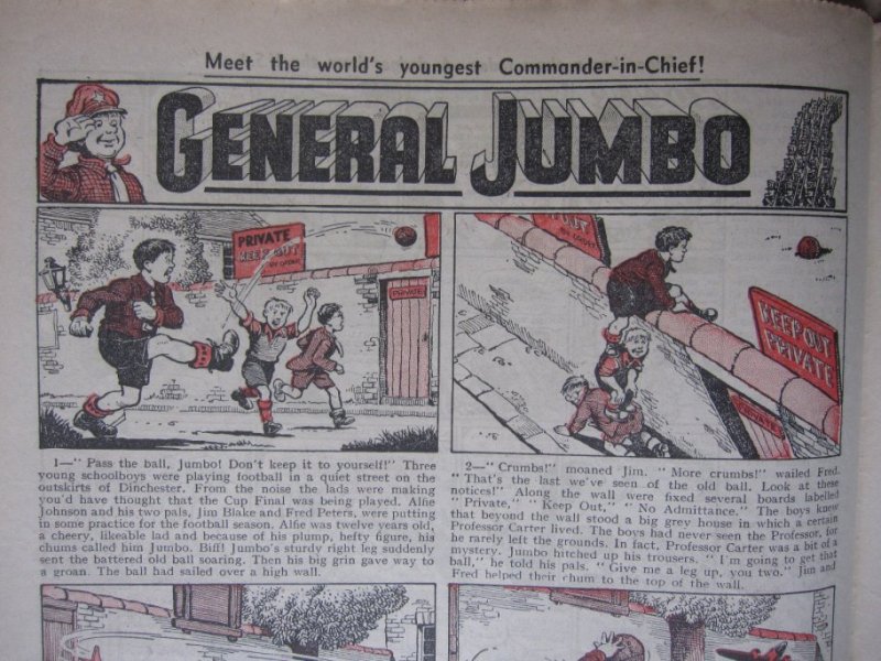 Wacky Comics!: Beano Beginnings - General Jumbo!