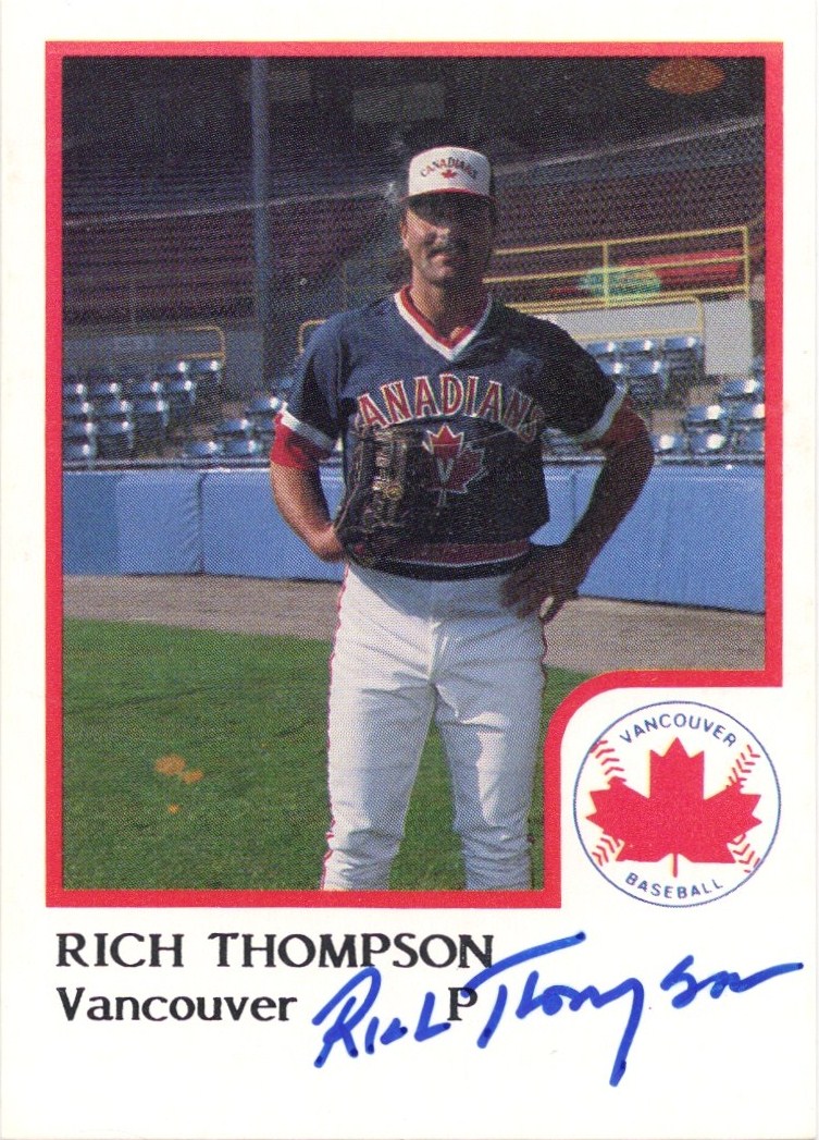 1986 PROCARDS PROJECT: RICH THOMPSON