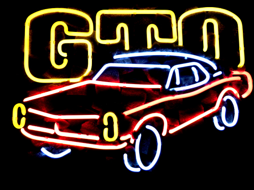 Wiki Neon Sign Blog: GM CHEVY PONTIAC GTO US Car Dealer Store Beer Bar ...