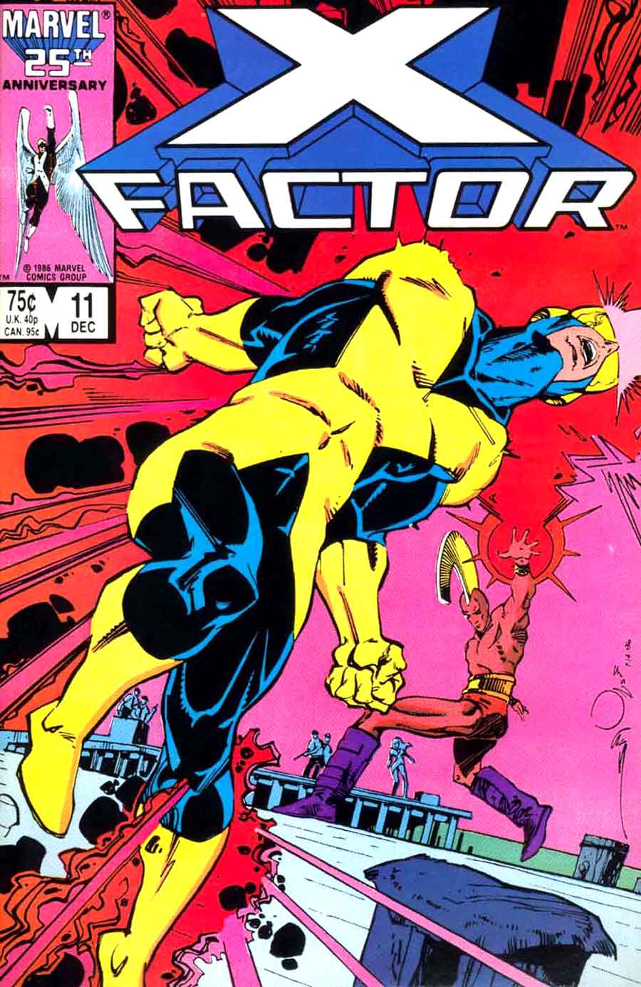 X-Factor #11 - Walt Simonson art & cover - Pencil Ink