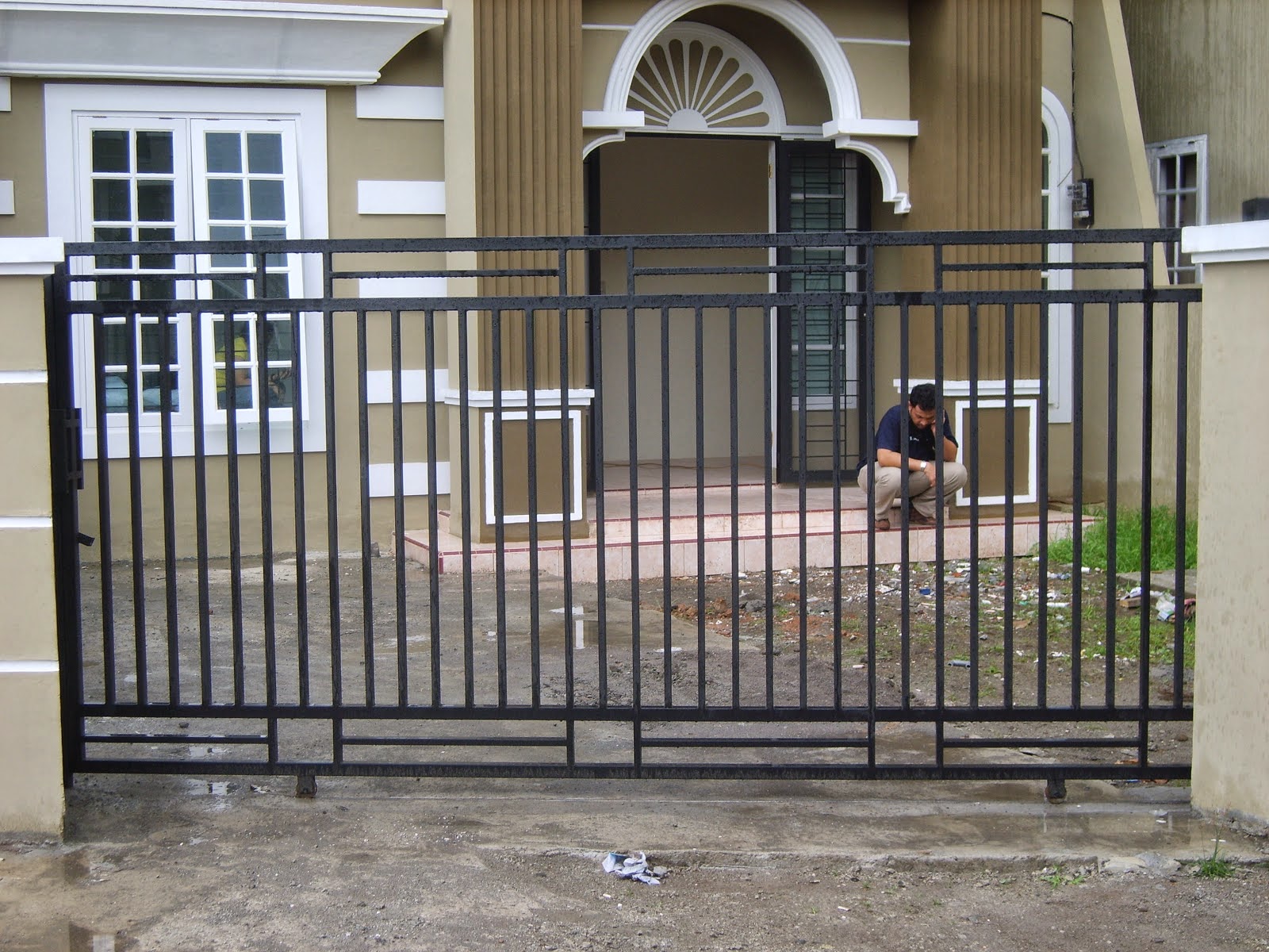 Desain Pagar Besi, Railing, Balkon, Kanopi, Teralis, Folding Gate, dll ...