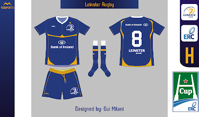 Midsports Design by Gui Milani: Leinster Rugby (Rep. da Irlanda)