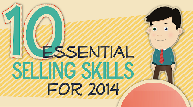 10 Essential Selling Skills For 2014 [Infographic] - Visualistan