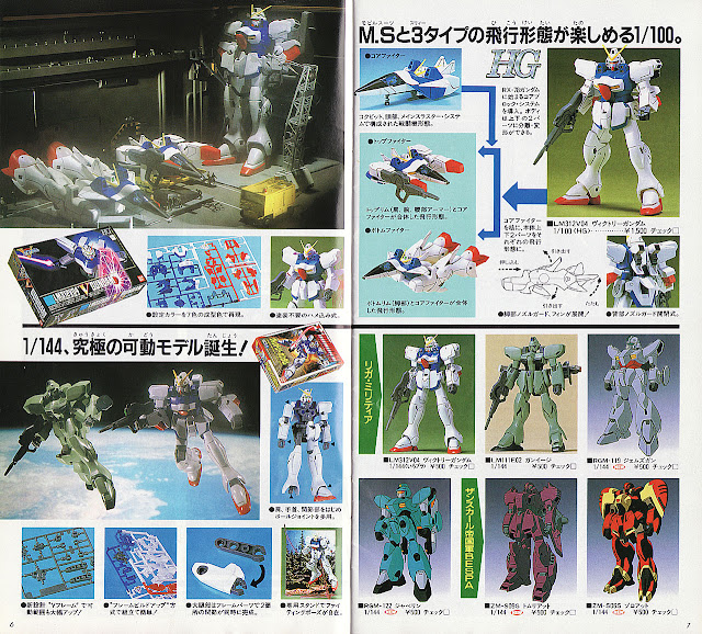 GUNDAM GUY: Bandai Plastic Model Kits Catalogue 1993 - Classic!