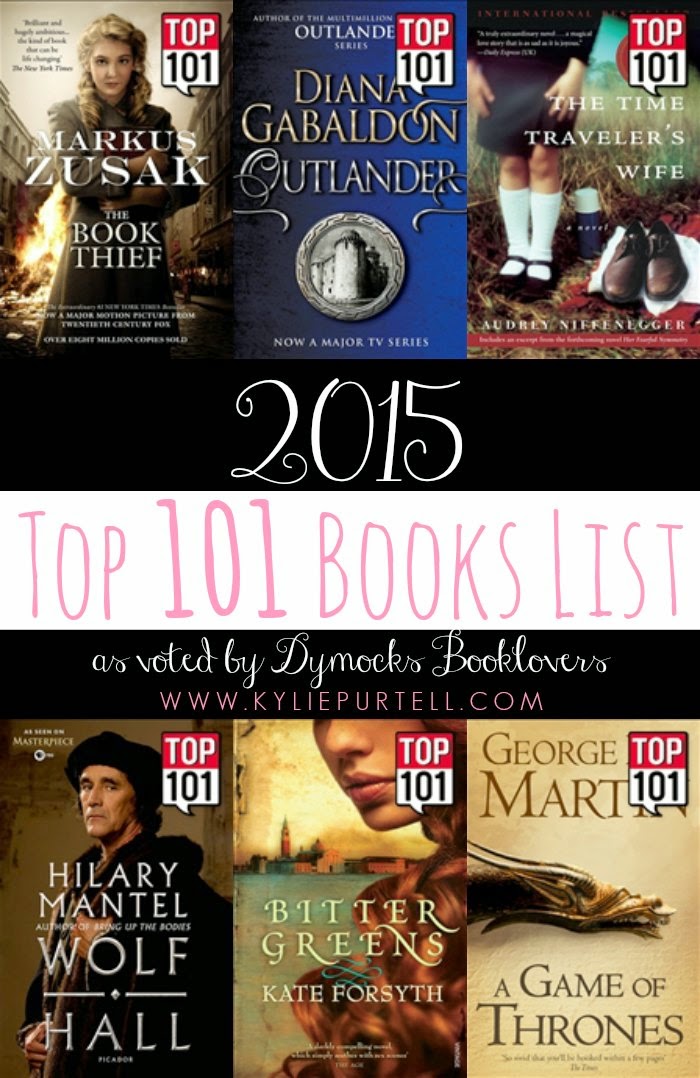 Dymocks 2015 Top 101 Books List {Reading Writes Chapter Six} | Reading