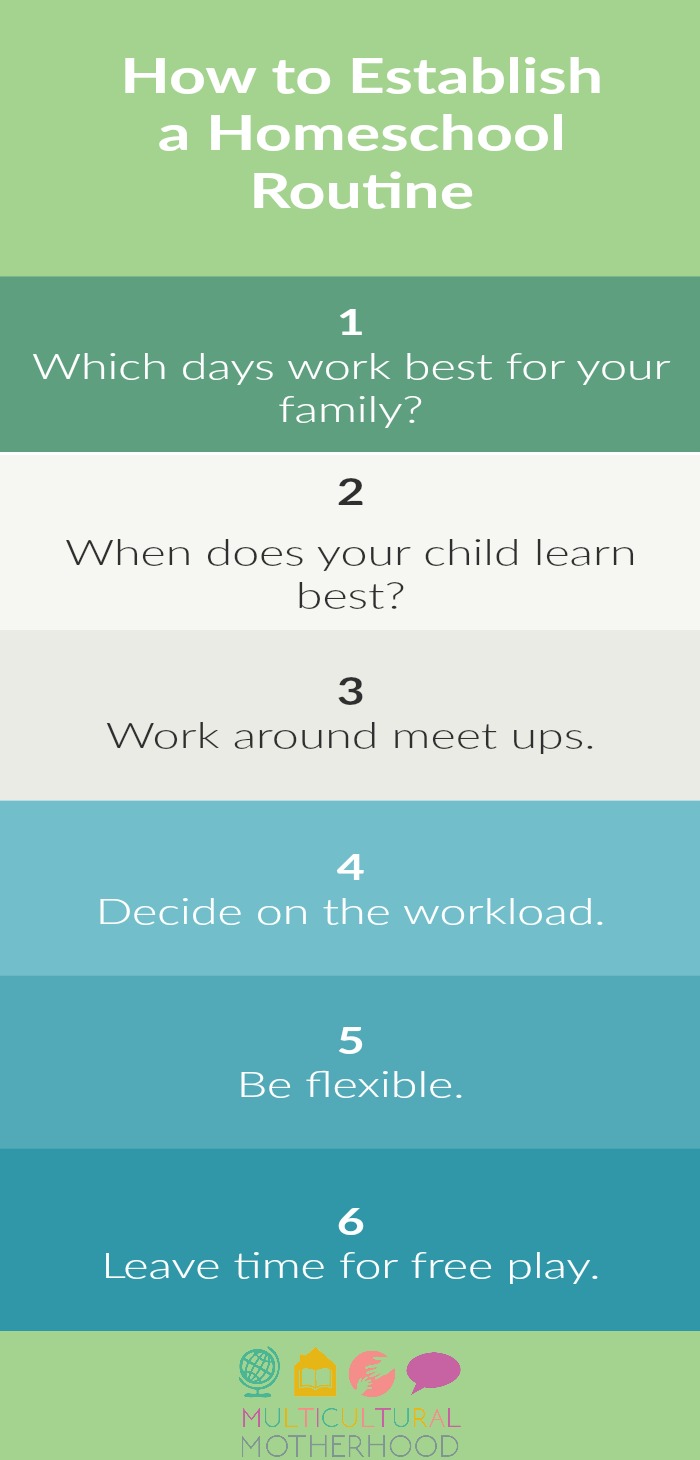 How to Establish a Homeschool Routine + Free Printables ...