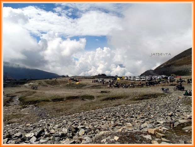 Travelogues in Hindi : Maharishi Ved Vyas temple, Rohtang Pass रोहतांग ...