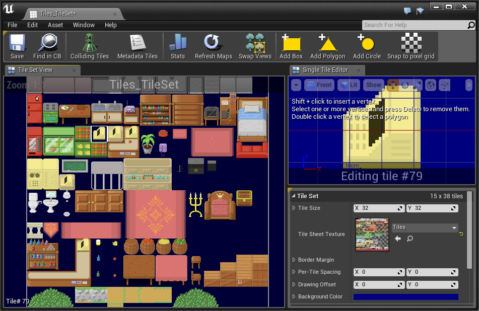 Romero Blueprints: 2D Levels with Tile Maps