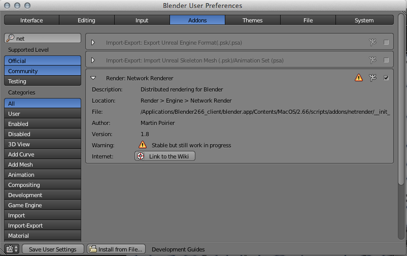 Iniciativa B.L.E.N.D.E.R: Análisis Blender Addon: Network Render #b3d