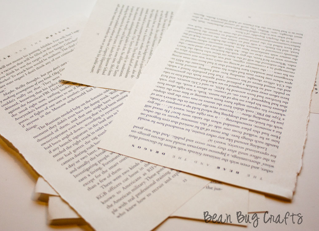 BeanBugCrafts: A Simple Fall Book Page Banner