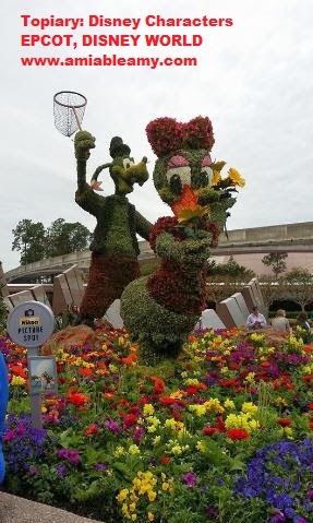 Amiable Amy: Disney Character Topiaries