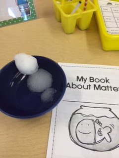 1st Grade Hip Hip Hooray!: Matter Experiment