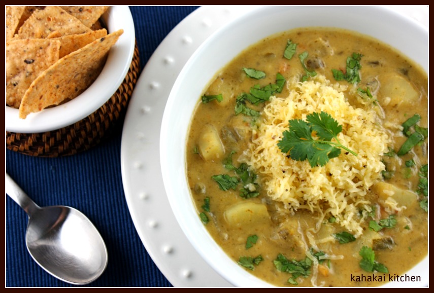 Kahakai Kitchen: Green Chile Chowder for Souper (Soup, Salad & Sammie ...