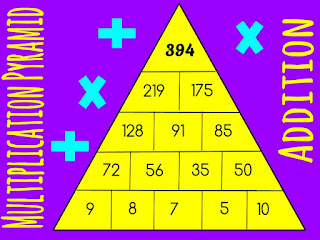 Leilani @ Tamaki Primary School: Multiplication and Addition Pyramid