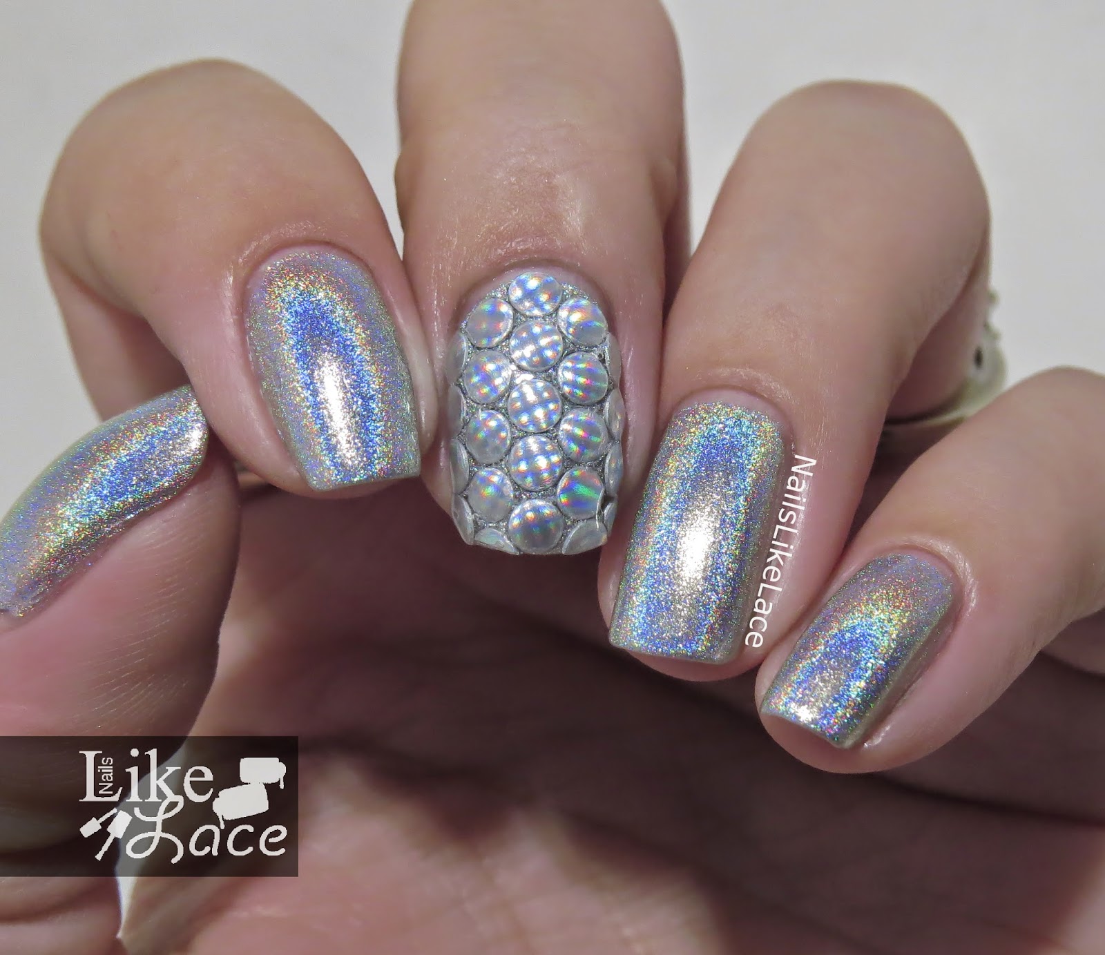 NailsLikeLace: Holo on Holo