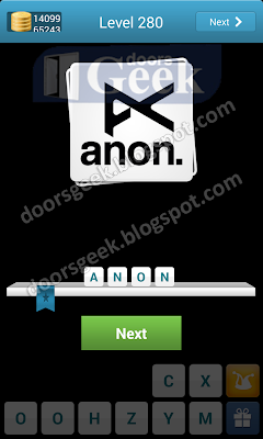 Logo Quiz Level 280 by Mangoo Games ~ Doors Geek