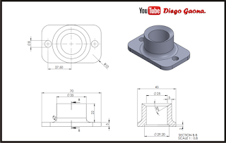Tutoriales Básicos de Solidworks: Dibujos para practicar.