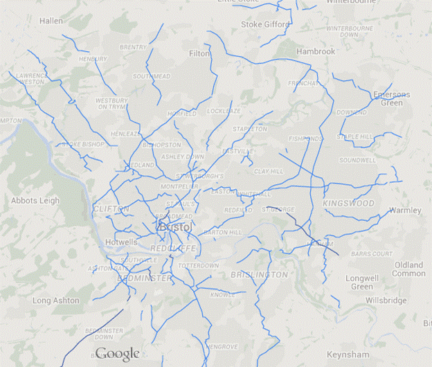 Bikemapper: Bristol's Strategic Cycling Network