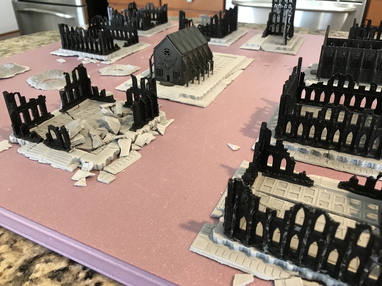 40k Hobby Blog: Designing a Table For Epic Armageddon